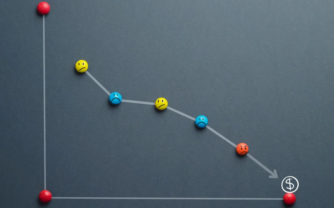 ¿Ventas en declive? La insatisfacción del cliente podría causarlo